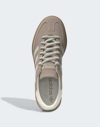 adidas Originals Handball Spezial - Schuhe in Khaki Three / Off White / Gum-Neutral