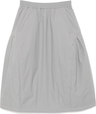 Tout à Coup jupe mi-longue en laine - Gris