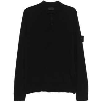 Stone Island Compass-badge Polo Sweater