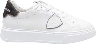 Philippe Model Low-Top Sneaker - Sneakers Temple Low - Gr. 39 (EU) - in Wei&szlig; - f&uuml;r Damen