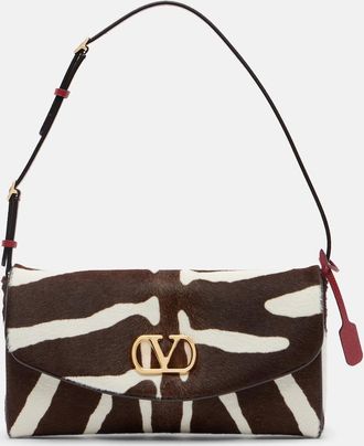 Valentino Garavani Sac DeVain en cuir fa&ccedil;on poulain