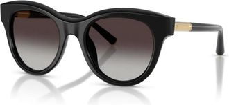 Dolce & Gabbana Femme, Accessoires, Noir, Taille: 52 MM Dg4518 Lunettes de soleil