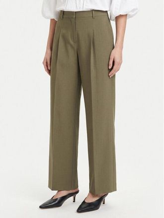 HUGO BOSS Stoffhose Tiana17 50564491 Gr&uuml;n Relaxed Fit