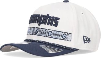 New Era unisex, Accessoires, Blanc, Taille: ONE Size Casquette &agrave; Visi&egrave;re Plate