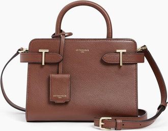 Le Tanneur Petit sac &agrave; main Emilie en cuir grain&eacute;