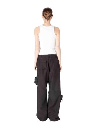 Coperni Womens Trousers Black Polyester; Lining: Polyester