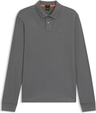 BOSS Hommes Passerby Polo Slim en Coton Stretch &agrave; Patch Logo