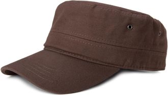 styleBREAKER Cap Military Cap Baumwoll Canvas
