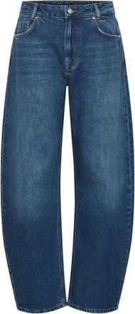 MY ESSENTIAL WARDROBE Barrel MWRemmie 174 - Femme - Jeans - Bleu - Taille: W32 L31