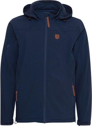 Indicode Softshelljacke IDJonas Übergangsjacke mit abnehmbarer Kapuze