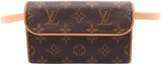Louis Vuitton Pre-owned Pochette Florentine Monogram Waist Bag - Femme - Pre-owned - Brun - Taille: ONE Size