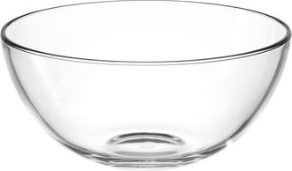 Leonardo Cucina Schale, 2,1 l, Durchmesser 21,5 cm, mikrowellengeeignet, Klarglas, 066327