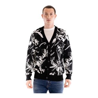 Paolo Pecora Cardigan - - Knitwear - Herren - Schwarzk - M
