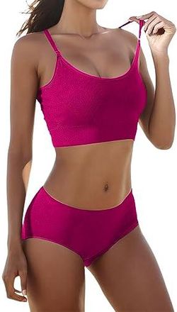 Generic Ensemble sous Vetement Femme Ensemble Lingerie Confortable Classique Soutien-Gorge Push-Up Uni + String - Dentelle Fine, Look Minimaliste Et S&eacute;duisant