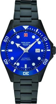 Swiss Alpine Military Automatik-Uhr - - Accessories - Herren - Schwarzk - ONE SIZE