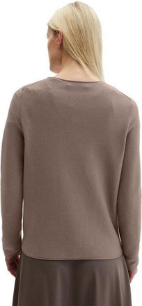 Marc O'Polo Strickpullover slim fit aus softem Organic Cotton, mit Rollkanten
