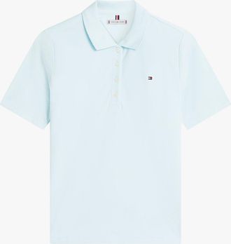 Tommy Hilfiger Polo droit en coton m&eacute;lang&eacute;