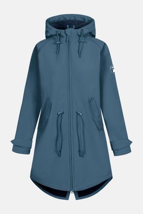 Derbe Derbe Island Friese Orion Blue Damen Softshelljacke Blau