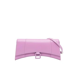 Balenciaga Sac port&eacute; &eacute;paule Hourglass XS Pre-owned - Femme - Pre-owned - Rose - Taille: ONE Size