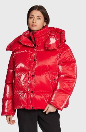 Calvin Klein Jeans Winterjacke J20J219838 Rot Oversize