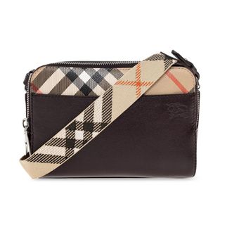 Burberry Pop Check Umh&auml;ngetasche - - Bags - Herren - Braun - ONE SIZE