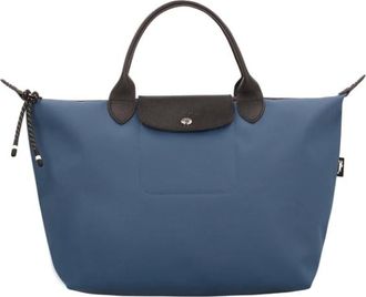Longchamp Femme, Sacs, Bleu, Taille: ONE Size Le Pliage Energy Handbag L