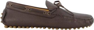 Brunello Cucinelli Homme, Chaussures, Brun, Taille: 40 EU Driver Leather Mocassins