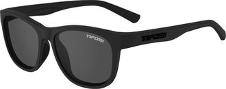 Tifosi Swank Sonnenbrille mit einer Linse: klassisches Design, langlebig und bruchsicher f&uuml;r den t&auml;glichen Gebrauch (Blackout, Smoke)