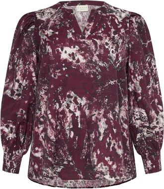 Kaffe Curve Femme, Blouses et Chemises, Multicolore, Taille: 48 FR KCmina Blouse