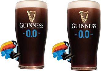 Guinness Shamrock Gift Company Guinness 0 % Pint-Glas, 100 ml