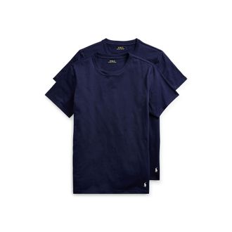 Polo Ralph Lauren T-Shirt-Set Core Replen 714835960004 Dunkelblau Slim Fit