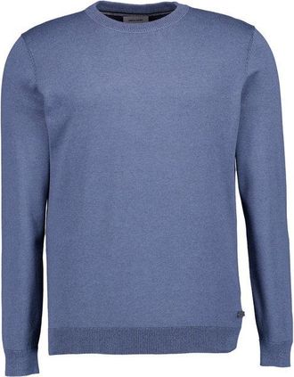 Pierre Cardin Herren Pullover blau Baumwolle unifarben