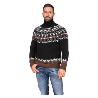 Dondup Herren, Strickwaren, Schwarzk, MGröße