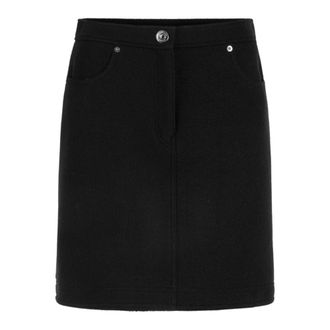 Marc Cain Mini-jupe en laine - Femme - Jupes - Noir - Taille: 38 FR