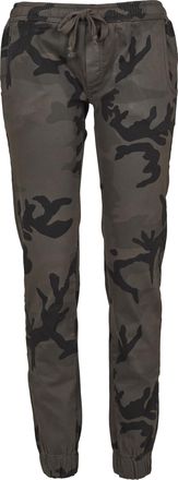 Urban Classics Damen Ladies Camo Jogging Pants Sporthose, Mehrfarbig (Dark Camo 00784), 5XL Gro&szlig;e Gr&ouml;&szlig;en