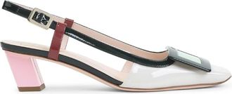 Roger Vivier Femme, Chaussures, Multicolore, Taille: 37 1/2 EU Escarpins Slingback Belle Vivier
