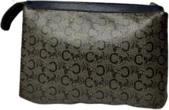 Celine Pre-owned Vintage Carriage Monogram Clutch - Femme - Pre-owned - Bleu - Taille: ONE Size