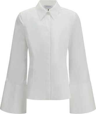 Gabriela Hearst Jataya Baumwollhemd mit figurbetonter Passform - - Blouses & Shirts - Damen - Wei&szlig; - S
