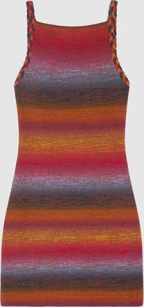 Vanessa Bruno Robe Courte Guyana Multicolore