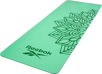 Reebok Unisex Naturkautschuk yogamatte, Gr&uuml;nes Mandala