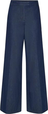 Silvian Heach Femme, Jeans, Bleu, Taille: W24 Jean Large Taille Haute