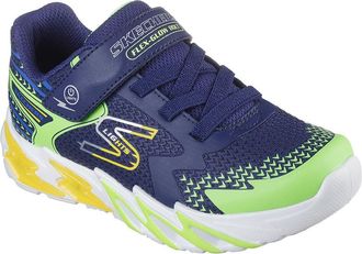 Skechers S-Lights: Flex-Glow Bolt 400138L-NVMT, Boy Sneakers,Sports Shoes, Navy, 30 EU