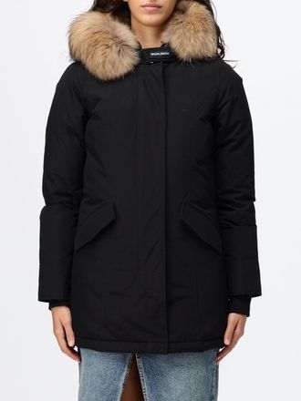 Woolrich Wasserabweisender knielanger Arctic-Parka mit Shearling-Kapuze