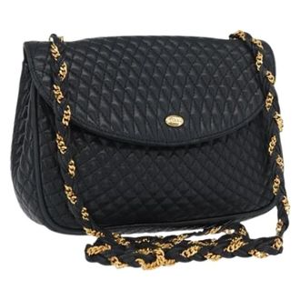 Bally Pre-owned Leder Schultertasche - - Pre-owned - Damen - Blau - ONE SIZE