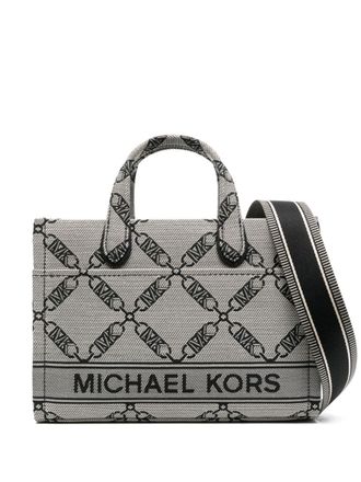 Michael Michael Kors sac cabas à motif monogrammé - Tons neutres