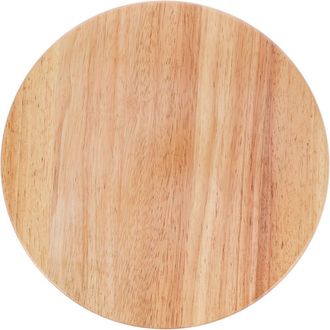 DOITOOL Ergonomische Runde Holzsitzfläche Langlebiger Massivholz Ersatzsitz für Barhocker Kompatibel mit Küchen Restaurantstühlen Stabiler Natürlicher Holzhoc