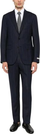 Canali Homme, Costumes, Bleu, Taille: M Suit