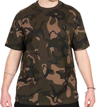 Fox T-shirt imprimé camouflage, camouflage, L