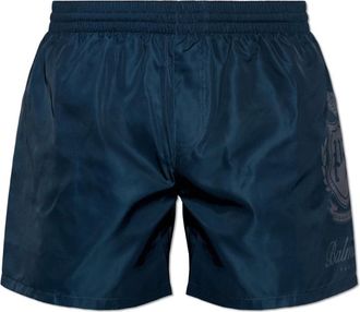 Balmain Homme, Maillots de bain, Bleu, Taille: XL Short de bain
