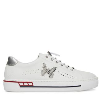 Rieker Sneakers Rieker L8857-80 Wei&szlig;